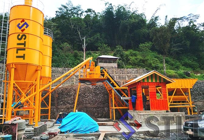 25-240m³ Concrete Batching and Mixing Plants For Sale - SinoTech Luton