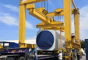 SinoTech 15 - 1200t Travel Lift for Marine Boat, Cargo Transportation