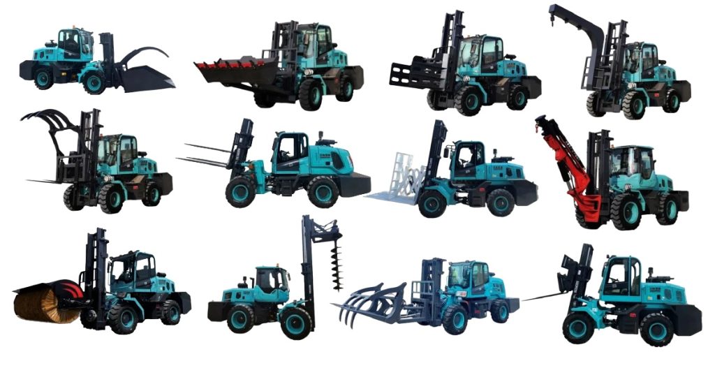Carretilla Elevadora Todo Terreno SR ZHC - SinoTech Luton